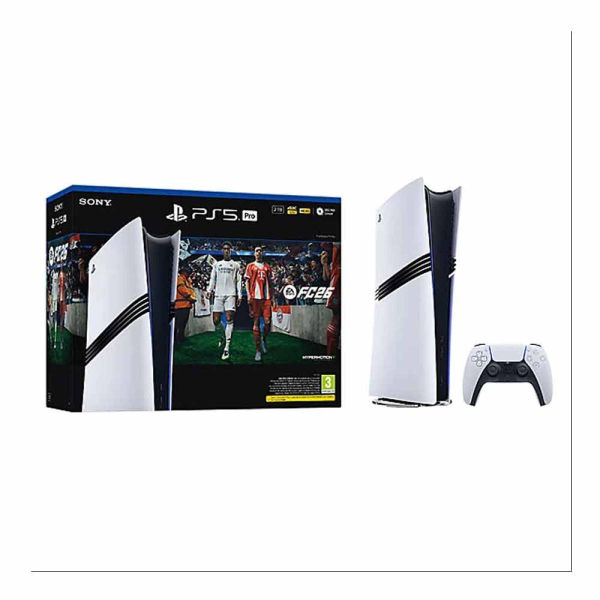 Buy Online Sony PlayStation PS5 Pro 2TB Digital Console – EA Sports FC 26 Bundle in Qatar- Tccq.com